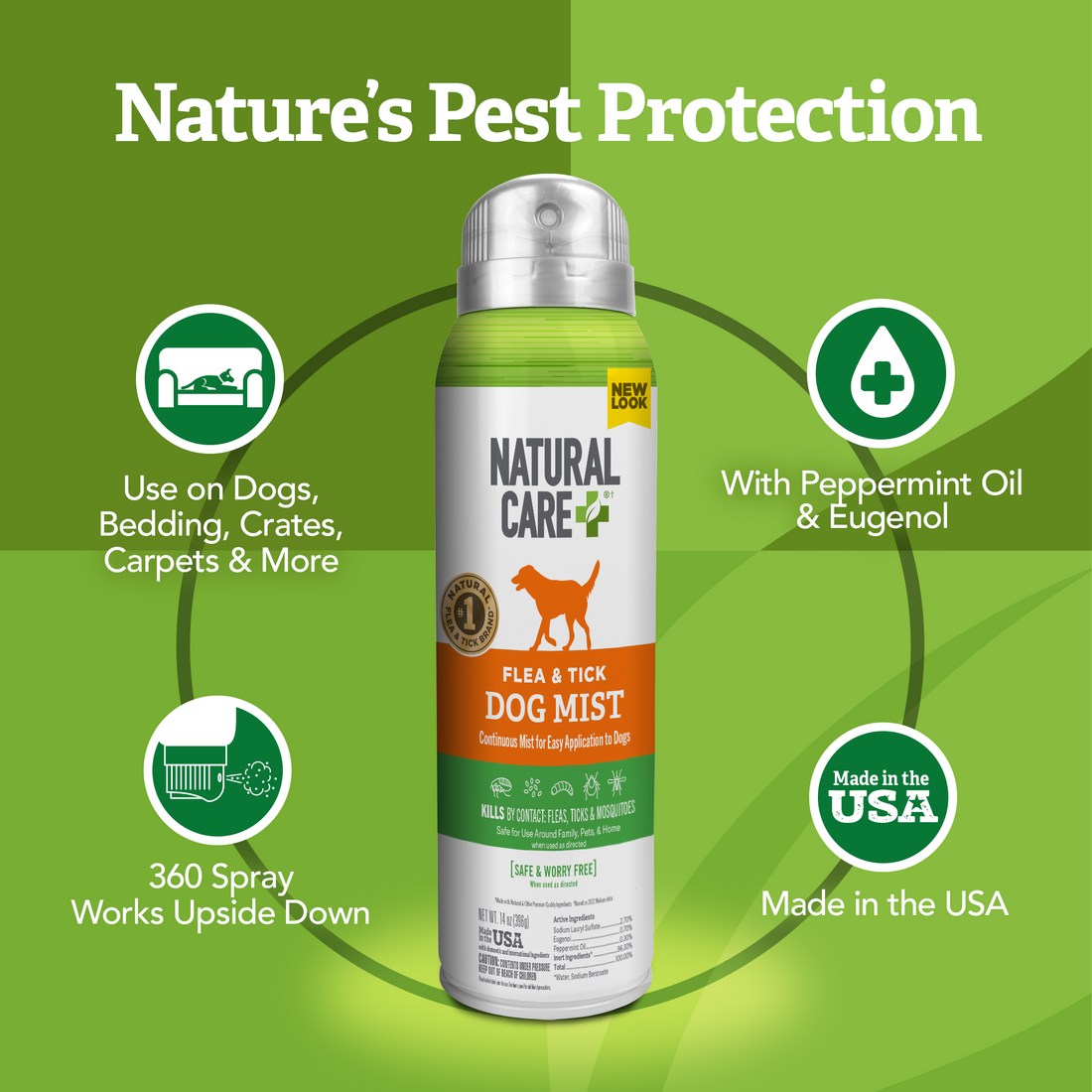 Dog Flea & Tick Spray | Natural Care